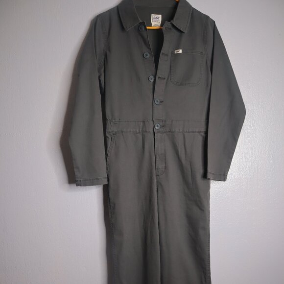 Lee | Pants & Jumpsuits | New Lee Jumpsuit Gray Pinup Street Wear ...